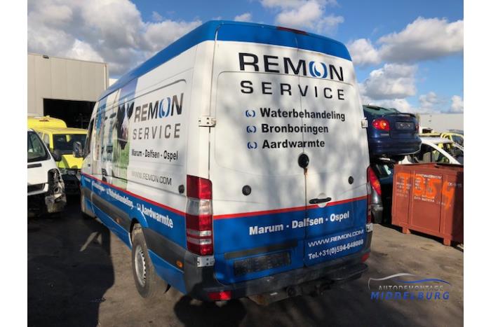 Mercedes Sprinter 3,5t 319 CDI V6 24V, BlueTEC Épave (2010, Blanc)