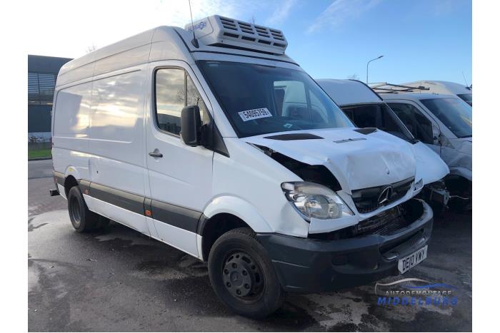 Mercedes Sprinter 3t 210 CDI 16V Salvage vehicle (2009, White)