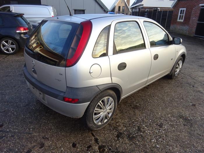 Opel Corsa C 1.2 16V Salvage vehicle (2002, Gray)