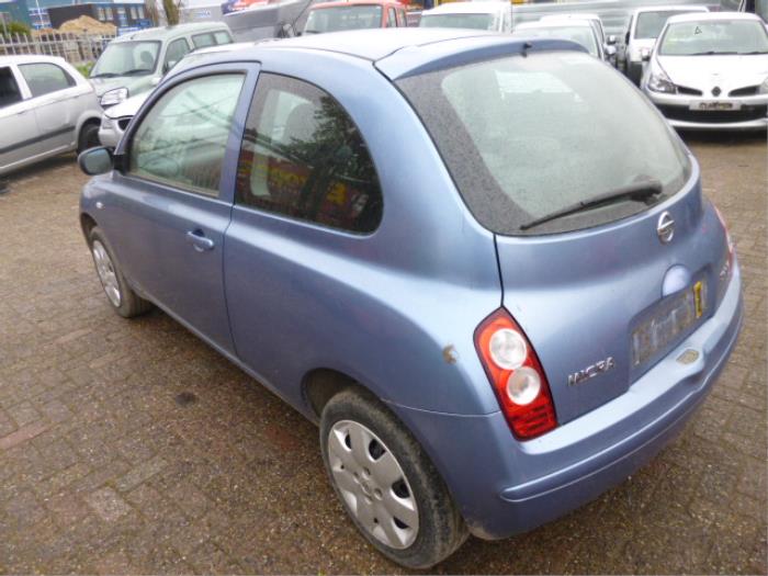 Nissan Micra 1.2 16V Salvage vehicle (2007, Light, Blue)