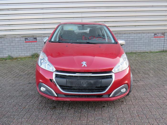 Peugeot 208 I 1.2 Vti 12V PureTech 82 Salvage vehicle (2016, Red)