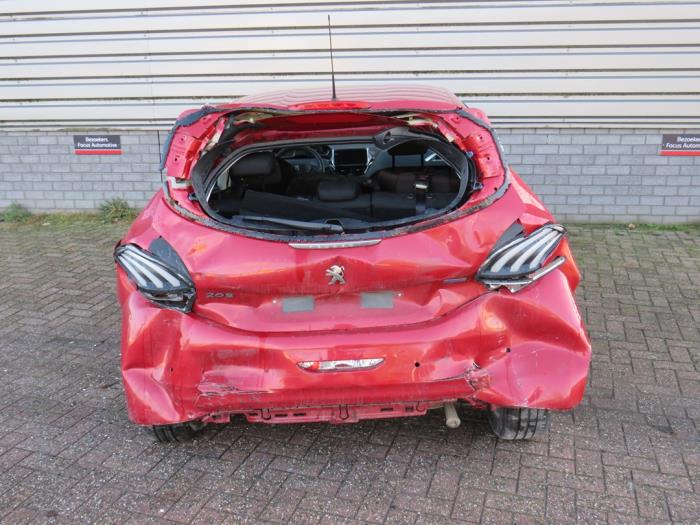 Peugeot 208 I 1.2 Vti 12V PureTech 82 Salvage vehicle (2016, Red)