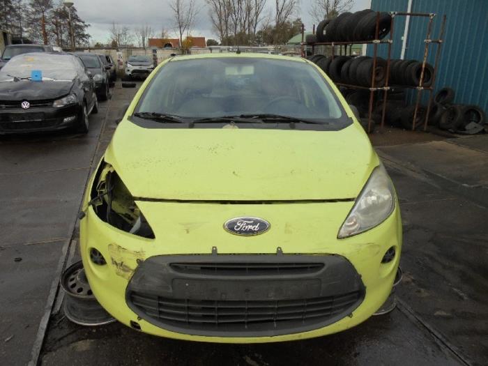 Ford Ka II 1.2 Salvage vehicle (2009, Yellow)