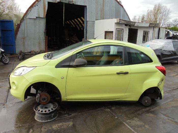 Ford Ka II 1.2 Salvage vehicle (2009, Yellow)
