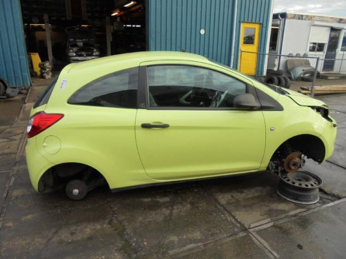 Ford Ka II 1.2 Salvage vehicle (2009, Yellow)