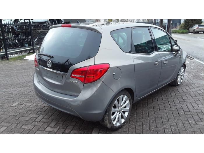 Opel Meriva 1.4 Turbo 16V ecoFLEX Épave (2012, Brun, Gris foncé, Gris)