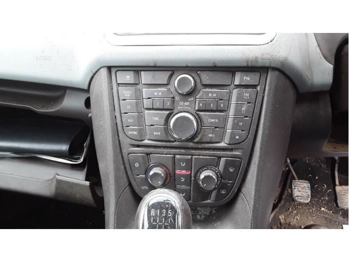 Opel Meriva 1.4 Turbo 16V ecoFLEX Épave (2012, Brun, Gris foncé, Gris)