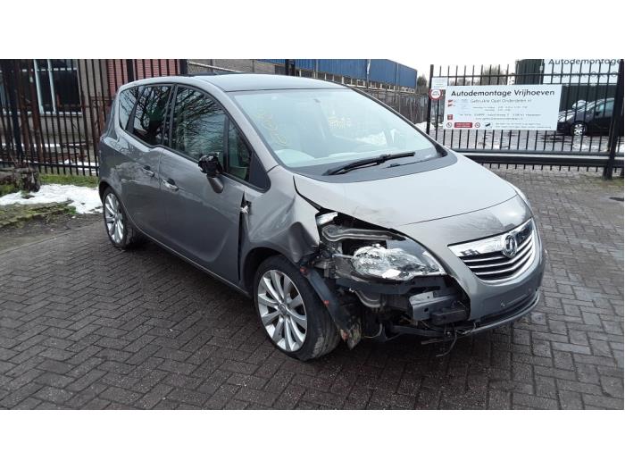 Opel Meriva 1.4 Turbo 16V ecoFLEX Épave (2012, Brun, Gris foncé, Gris)