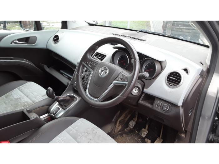 Opel Meriva 1.4 Turbo 16V ecoFLEX Épave (2012, Brun, Gris foncé, Gris)