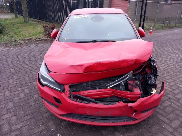 Opel Astra K 1.6 CDTI 136 16V Salvage vehicle (2016, Red)