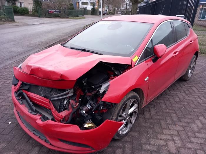 Opel Astra K 1.6 CDTI 136 16V Salvage vehicle (2016, Red)