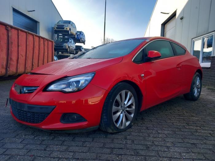 Opel Astra J GTC 2.0 CDTI 16V ecoFLEX Épave (2012, Rouge)