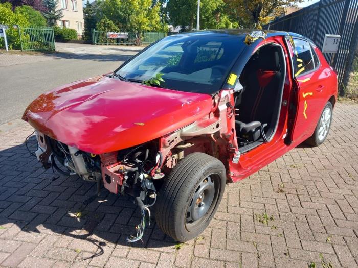 Opel Corsa F 1.2 12V 100 Salvage vehicle (2020, Red)