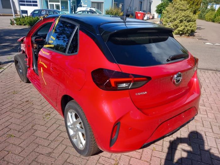 Opel Corsa F 1.2 12V 100 Salvage vehicle (2020, Red)