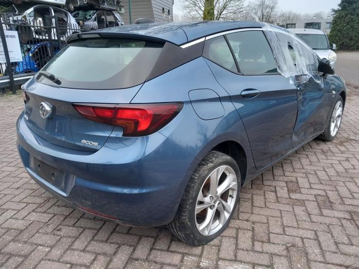 Opel Astra K 1.0 SIDI Turbo 12V Salvage vehicle (2016, Blue)
