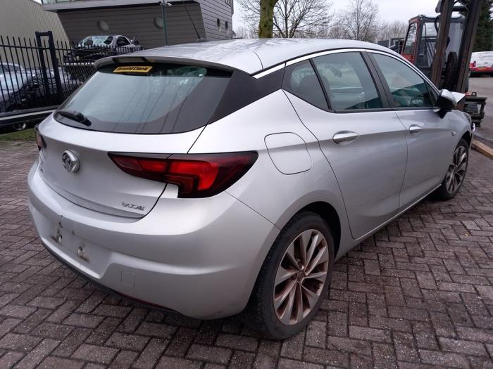 Opel Astra K 1.0 Turbo 12V Salvage vehicle (2016, Silver grey, Silver)