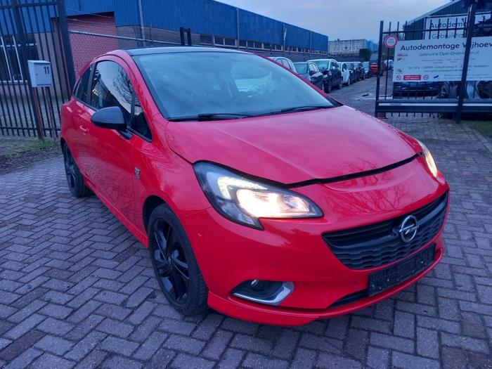 Opel Corsa E 1.0 SIDI Turbo 12V Épave (2014, Rouge)