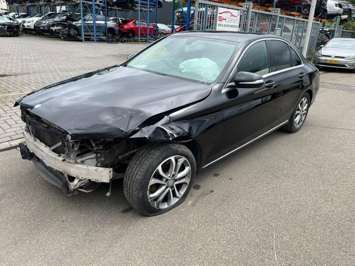 Mercedes C C-220 2.2 CDI BlueTEC, C-220 d 16V Salvage vehicle (2014, Black)