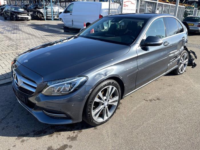 Mercedes C C-220 2.2 CDI BlueTEC, C-220 d 16V Épave (2014, Gris)