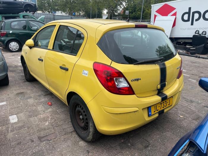 Opel Corsa D 1.0 Salvage vehicle (2009, Yellow)