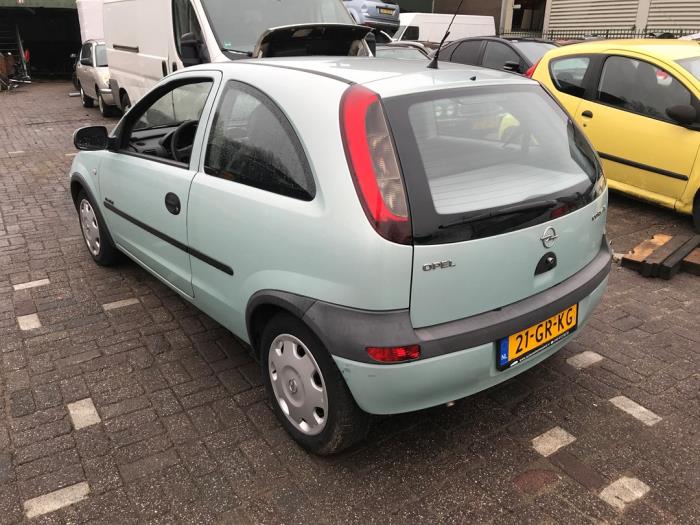 Opel Corsa C 1.2 16V Salvage vehicle (2001, Green)