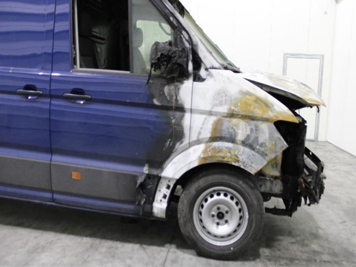 Volkswagen Crafter 2.0 TDI Salvage vehicle (2020, Blue)