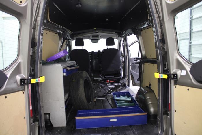 Ford Transit Custom Salvage vehicle (2018, Brown)