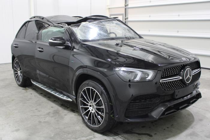 Mercedes GLE 350de 2.0 Turbo 16V 4-Matic Épave (2021, Noir)