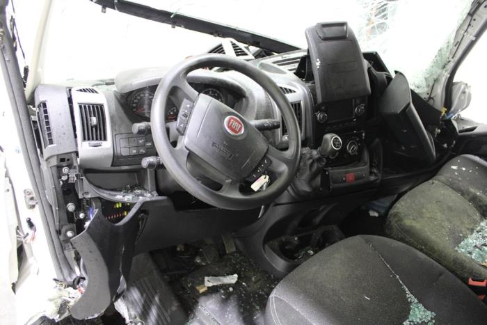 Fiat Ducato 2.3 D 130 Multijet Salvage vehicle (2016, White)