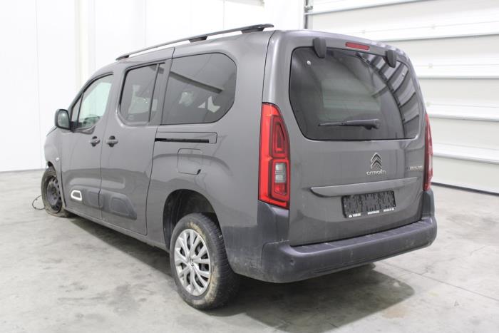 Citroen Berlingo 1.5 BlueHDi 100 Salvage vehicle (2019, Dark, Gray)