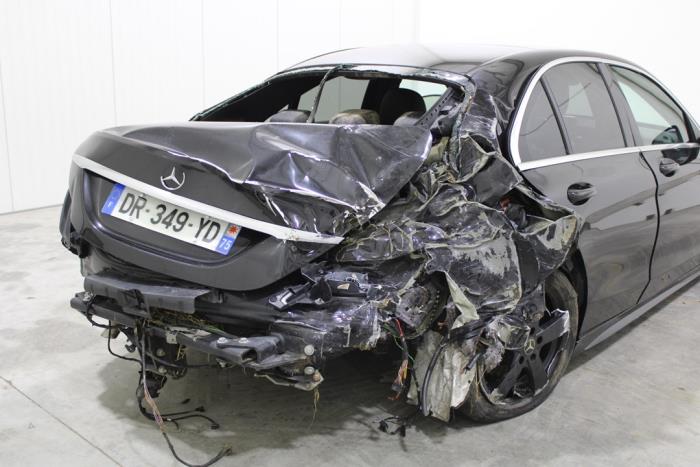 Mercedes C C-220 2.2 CDI BlueTEC, C-220 d 16V Épave (2014, Noir)