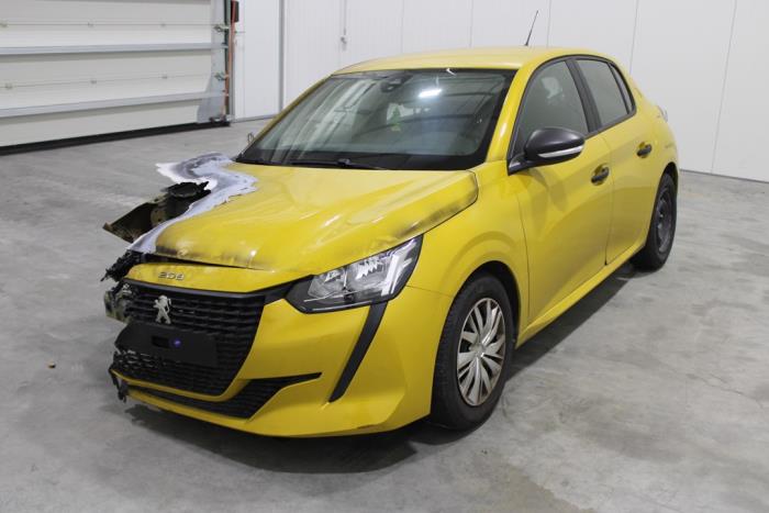Peugeot 208 II 1.2 Vti 12V PureTech 75 Salvage vehicle (2022, Yellow)
