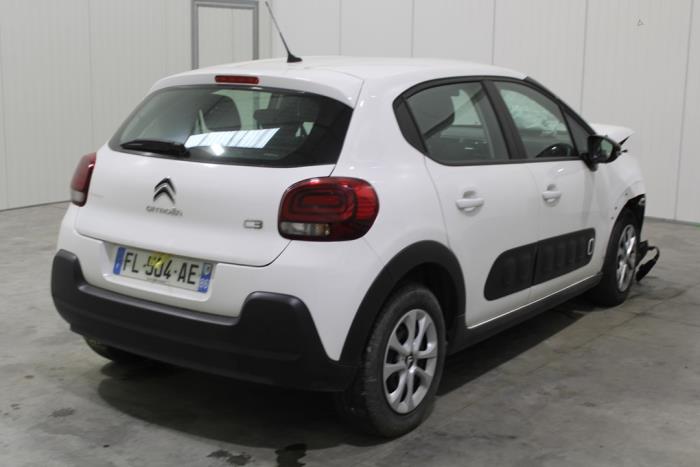 Citroen C3 1.5 Blue HDi 100 16V Épave (2019, Blanc)