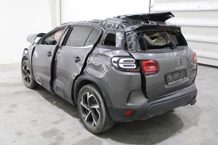 Citroen C5 Aircross 1.2 e-THP PureTech 130 Salvage vehicle (2019, Gray)