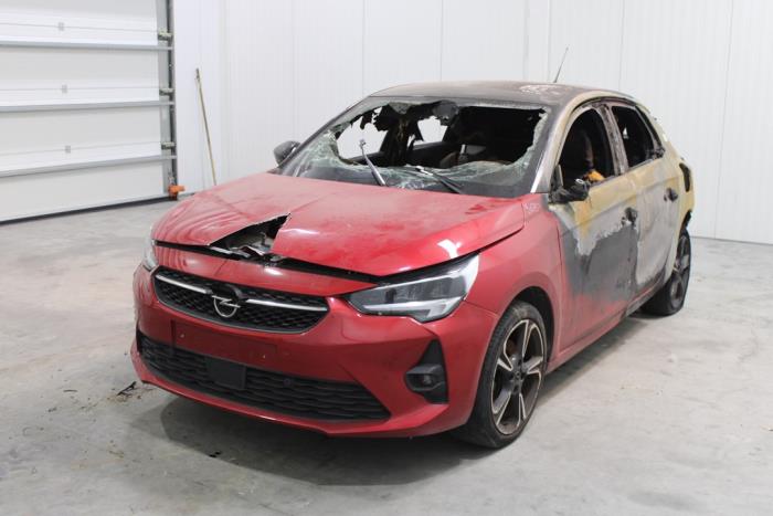 Opel Corsa F 1.2 12V 100 Salvage vehicle (2021, Red)