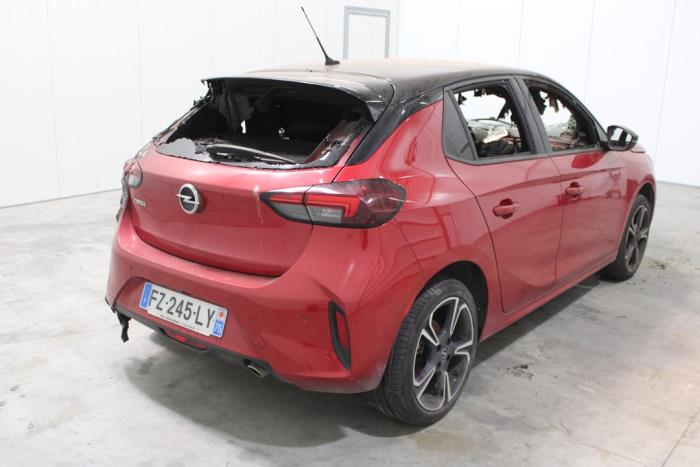 Opel Corsa F 1.2 12V 100 Salvage vehicle (2021, Red)
