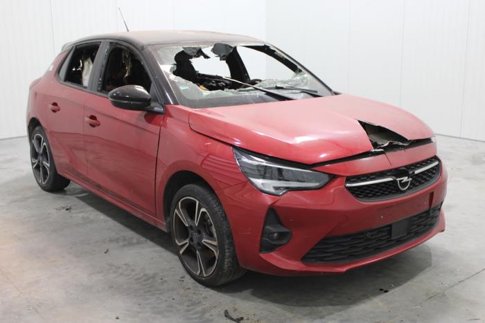 Opel Corsa F 1.2 12V 100 Salvage vehicle (2021, Red)