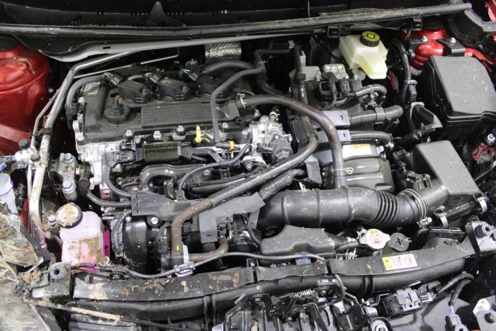Toyota Yaris IV 1.5 12V Hybrid Salvage vehicle (2023, Red)