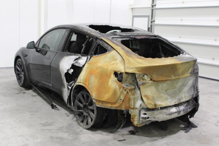 Tesla Model Y Long Range,Performance Salvage vehicle (2023, Black)