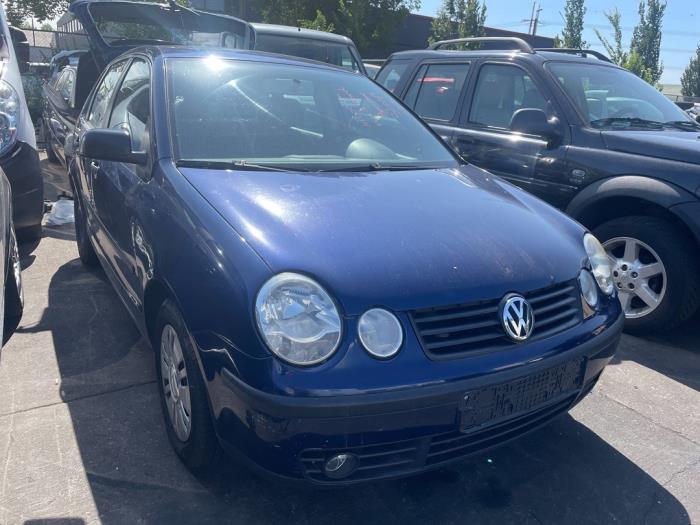 Volkswagen Polo IV 1.2 12V Salvage vehicle (2002, Blue)