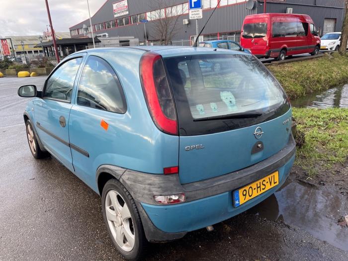 Opel Corsa C 1.2 16V Salvage vehicle (2001, Blue)