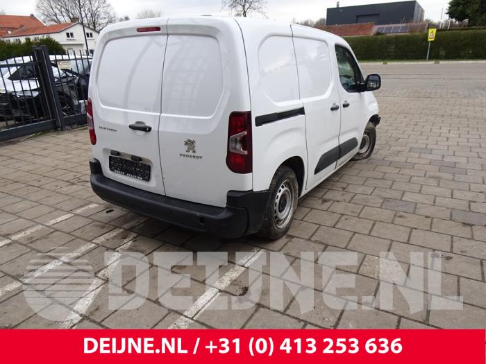 Peugeot Partner 1.5 BlueHDi 75 Salvage vehicle (2021, White)