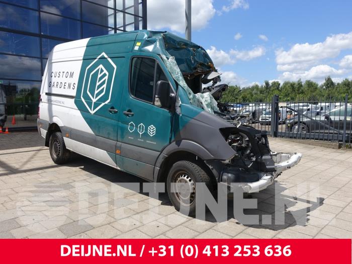 Mercedes Sprinter 3t 211 CDI 16V Épave (2016, Blanc)