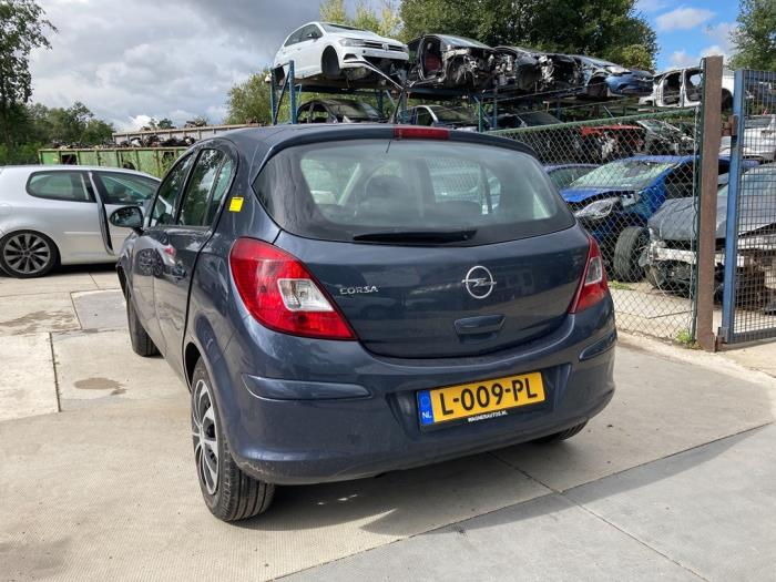 Opel Corsa D 1.4 16V Twinport Salvage vehicle (2010, Blue)