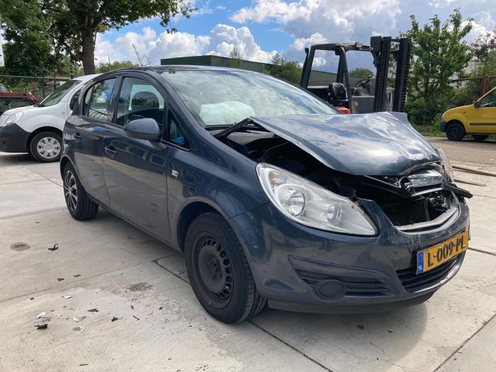 Opel Corsa D 1.4 16V Twinport Salvage vehicle (2010, Blue)