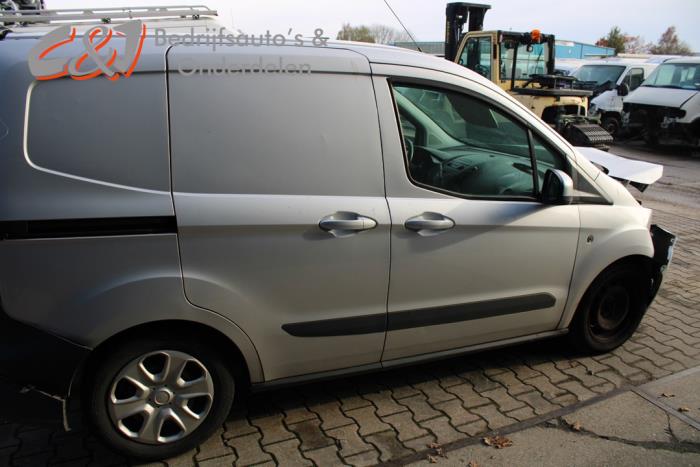 Ford Transit Courier 1.5 TDCi 75 Salvage vehicle (2016, Silver grey)