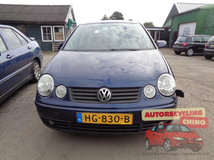 Volkswagen Polo IV 1.2 12V Salvage vehicle (2002, Blue)