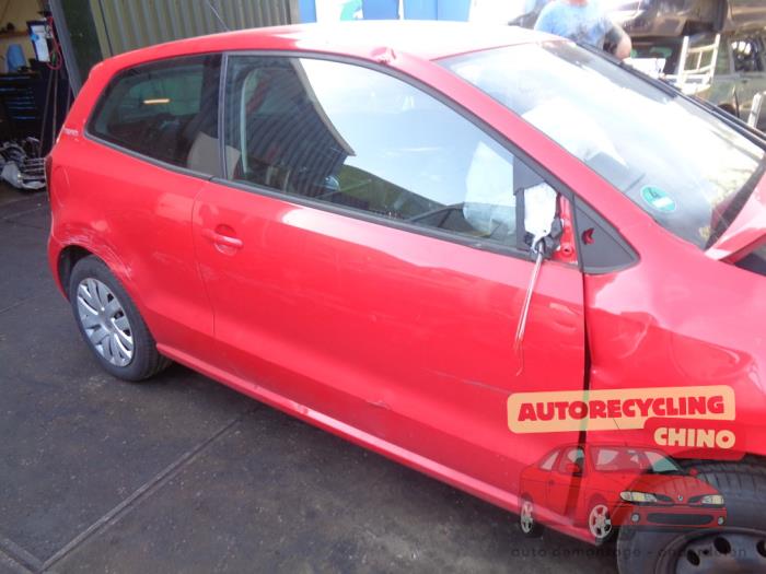 Volkswagen Polo Salvage vehicle (2010, Red) Autorecycling Bart