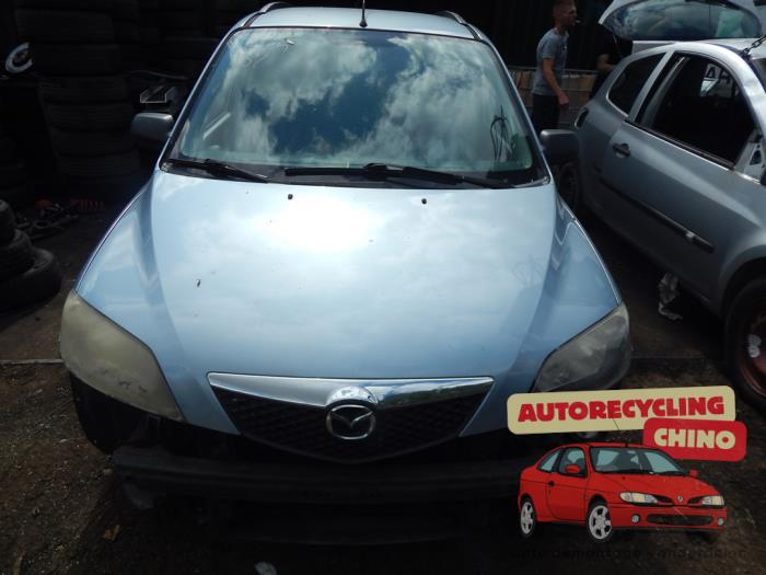 Mazda 2 1.4 16V Salvage vehicle (2004, Silver) Autodemontage Bart