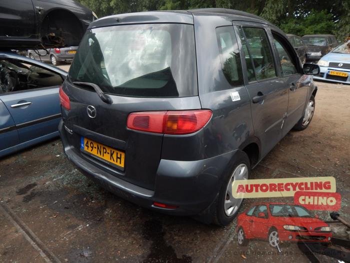 Mazda 2 1.25 16V Salvage vehicle (2004, Gray) Autodemontage Bart